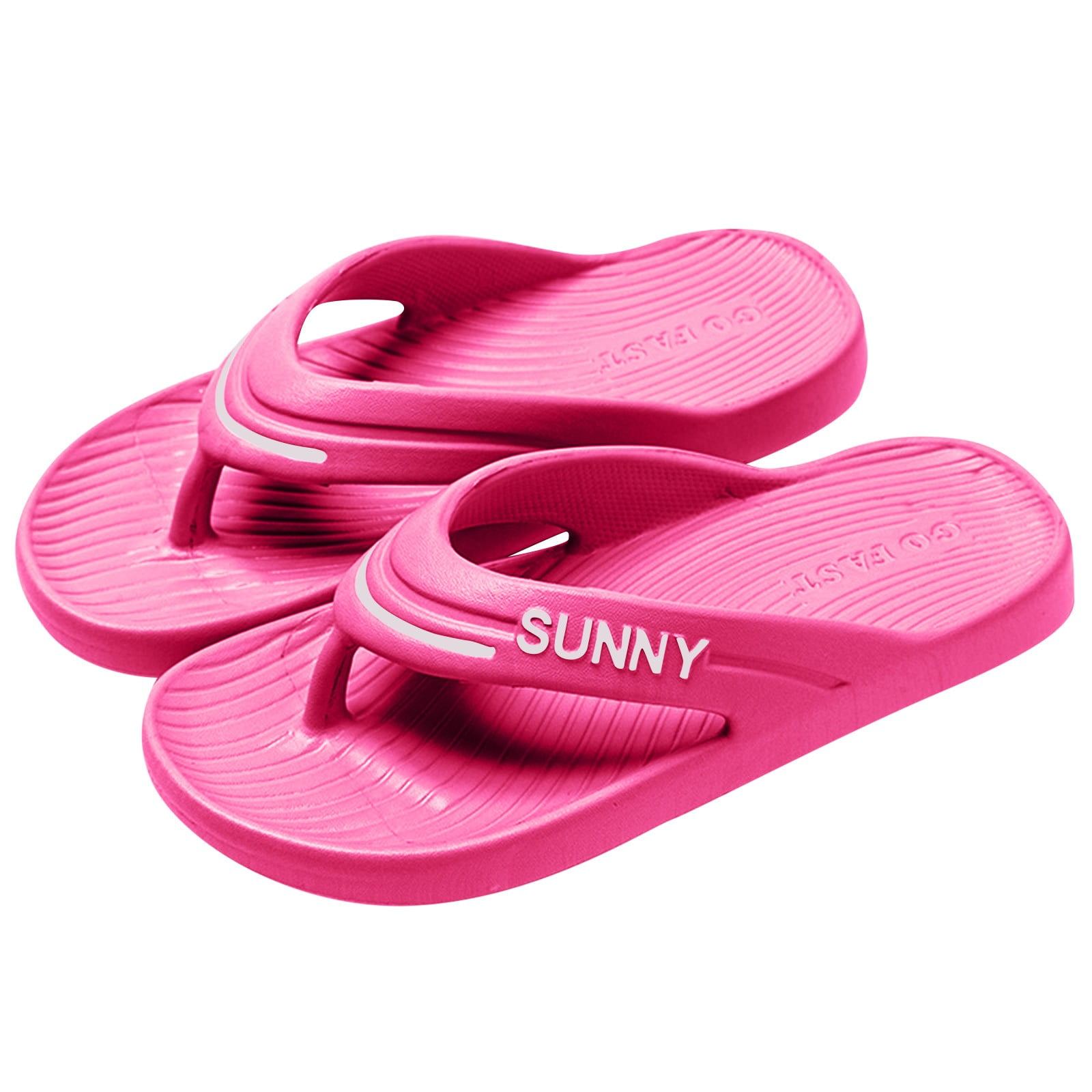 Dakaela Womens Sandals Non Slip Water Flip Flops Quick Drying Summer ...