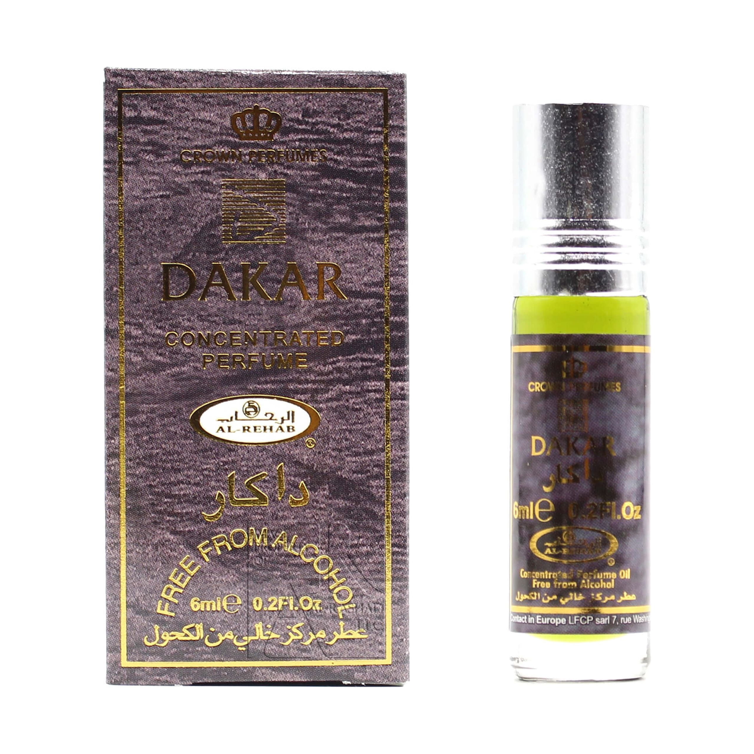 Dakar - 6ml (.2 oz) Perfume Oil by Al-Rehab-3 pack - Walmart.com