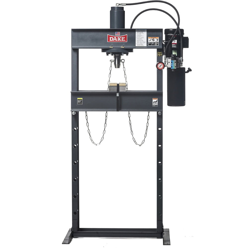 Dake D-909215 Model Force 25DA 110V 1-Phase 25-Ton Electrically ...
