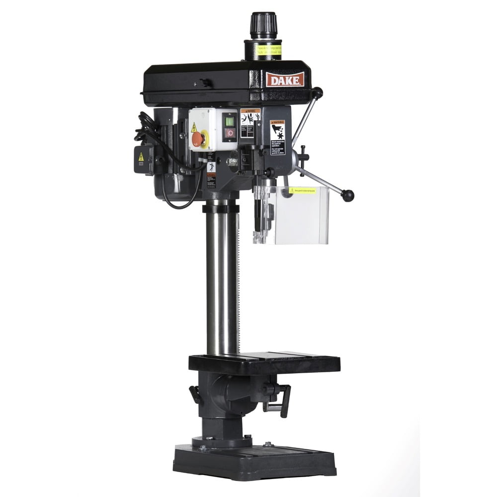 Dake D-977102 Model TB-16V 110V Variable Speed 5/8 in. Drill Capacity Bench Model Drill Press ...