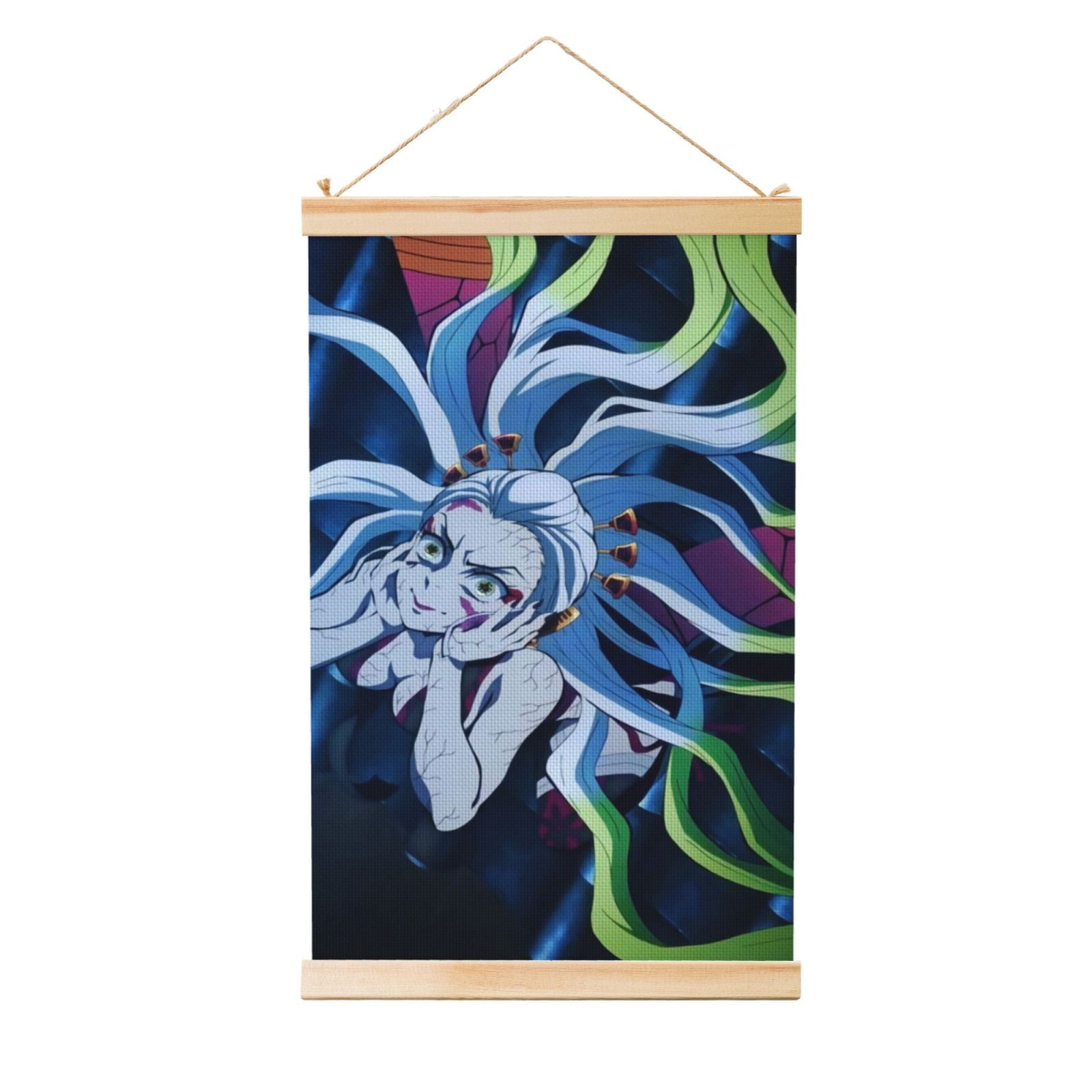 Daki Poster Canvas Wooden Shaft Hanging Poster Home Decor, Aesthetic ...