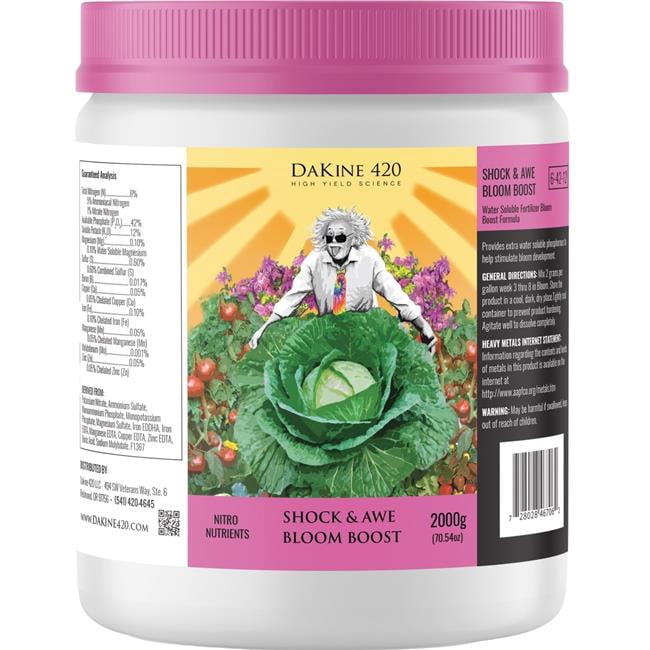 Dakine DAKSA2000 2000 g 420 Shock & Awe Bloom Booster Fertilizer ...