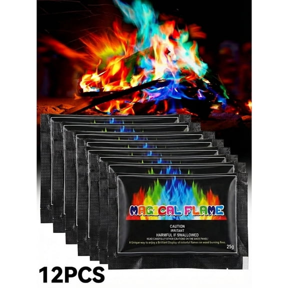 Avger Magical Fire Cosmic Flame Vibrant 50-Count Combustible Fire ...