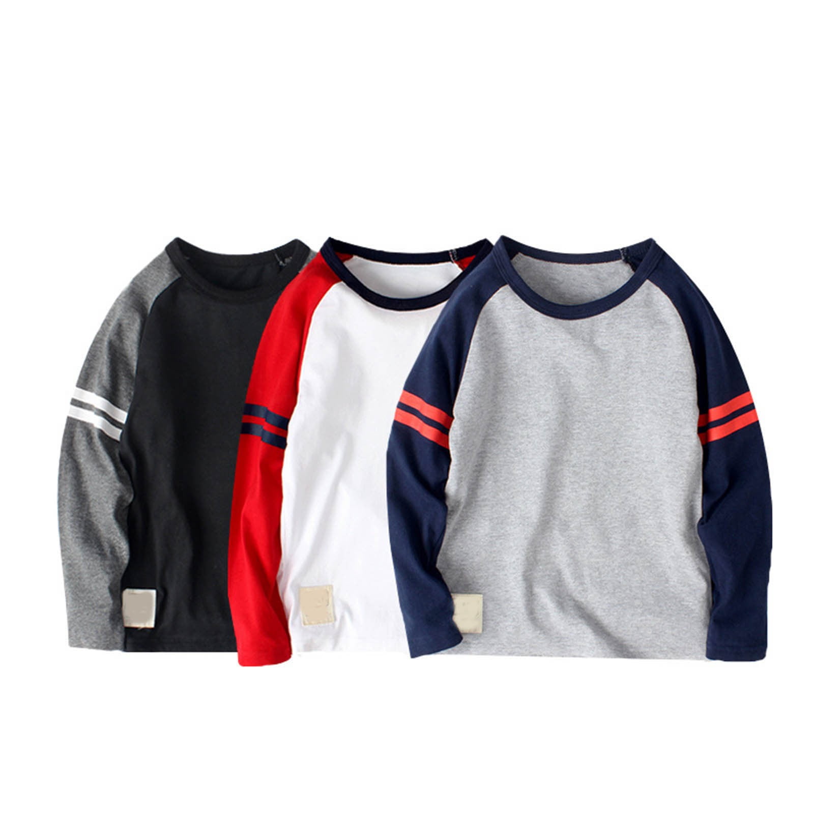 Dakiuu 4T - 13T Boys Girls Winter Fall Clothes Soft Long Sleeve T ...