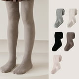 Dakiuu Baby Girls Tights Thick Cables Knit Leggings Stockings Spring ...
