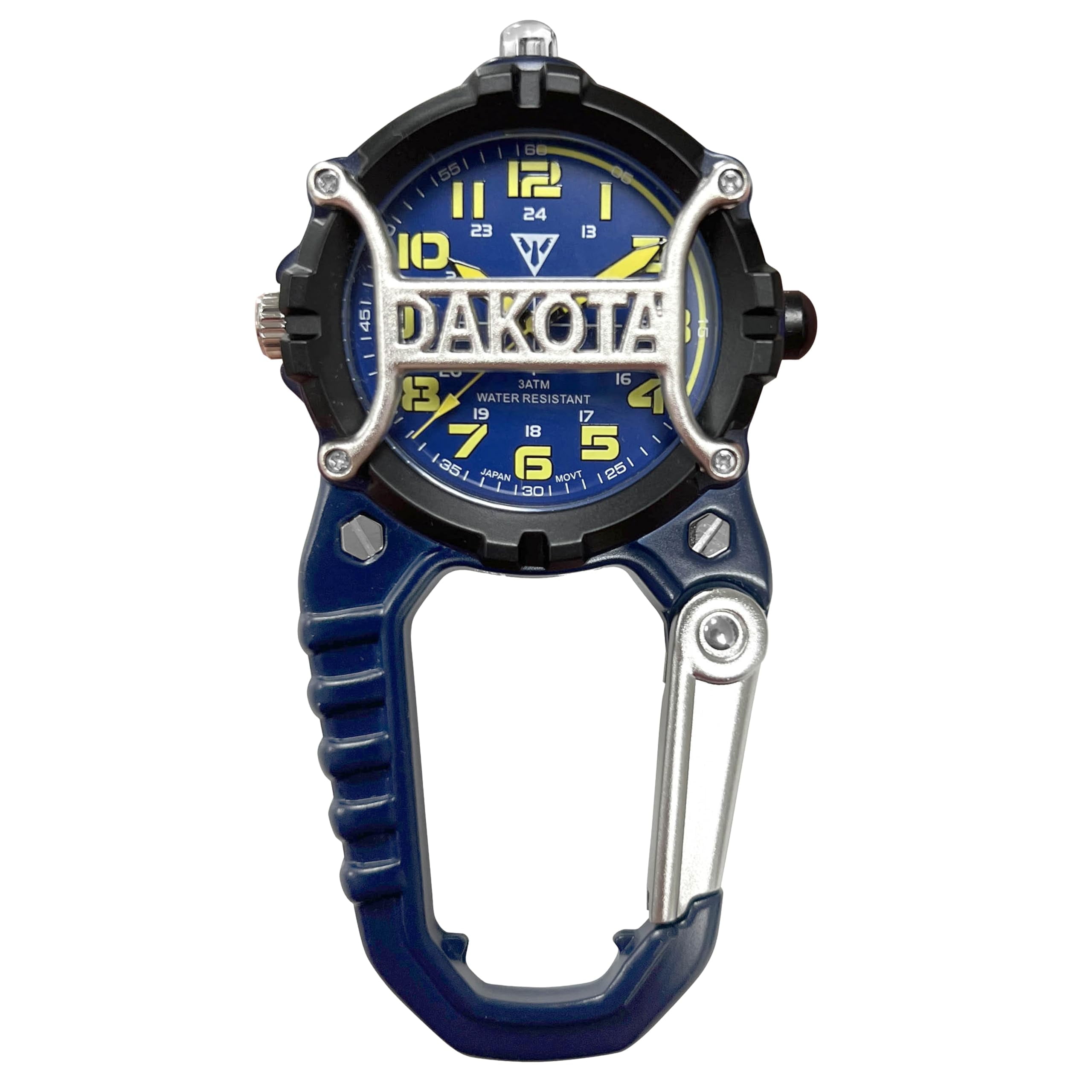 Dakota Cage Clip Microlight Tactical Watch with LED, Dial Protection ...