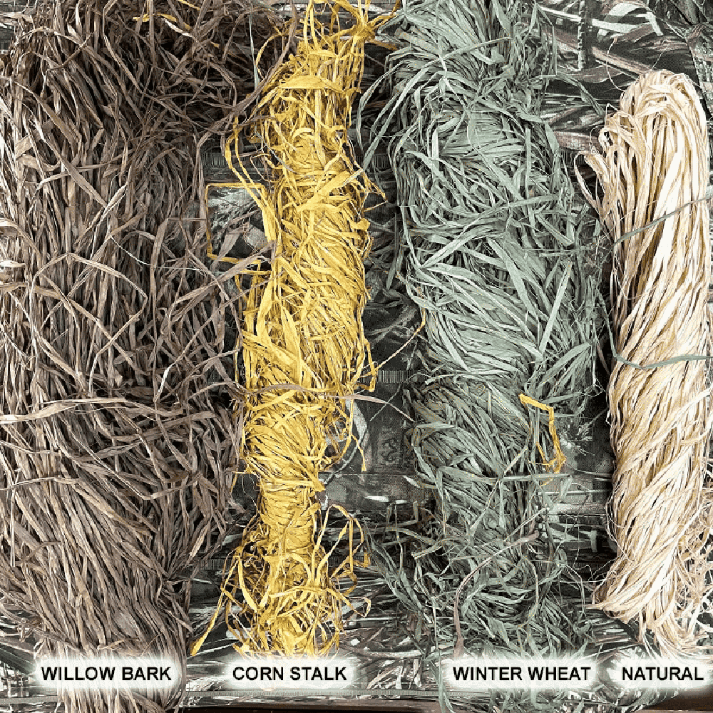 Dakota Decoy X-Treme Raffia Marsh Grass - Willow Bark - 5 LB Bundle ...