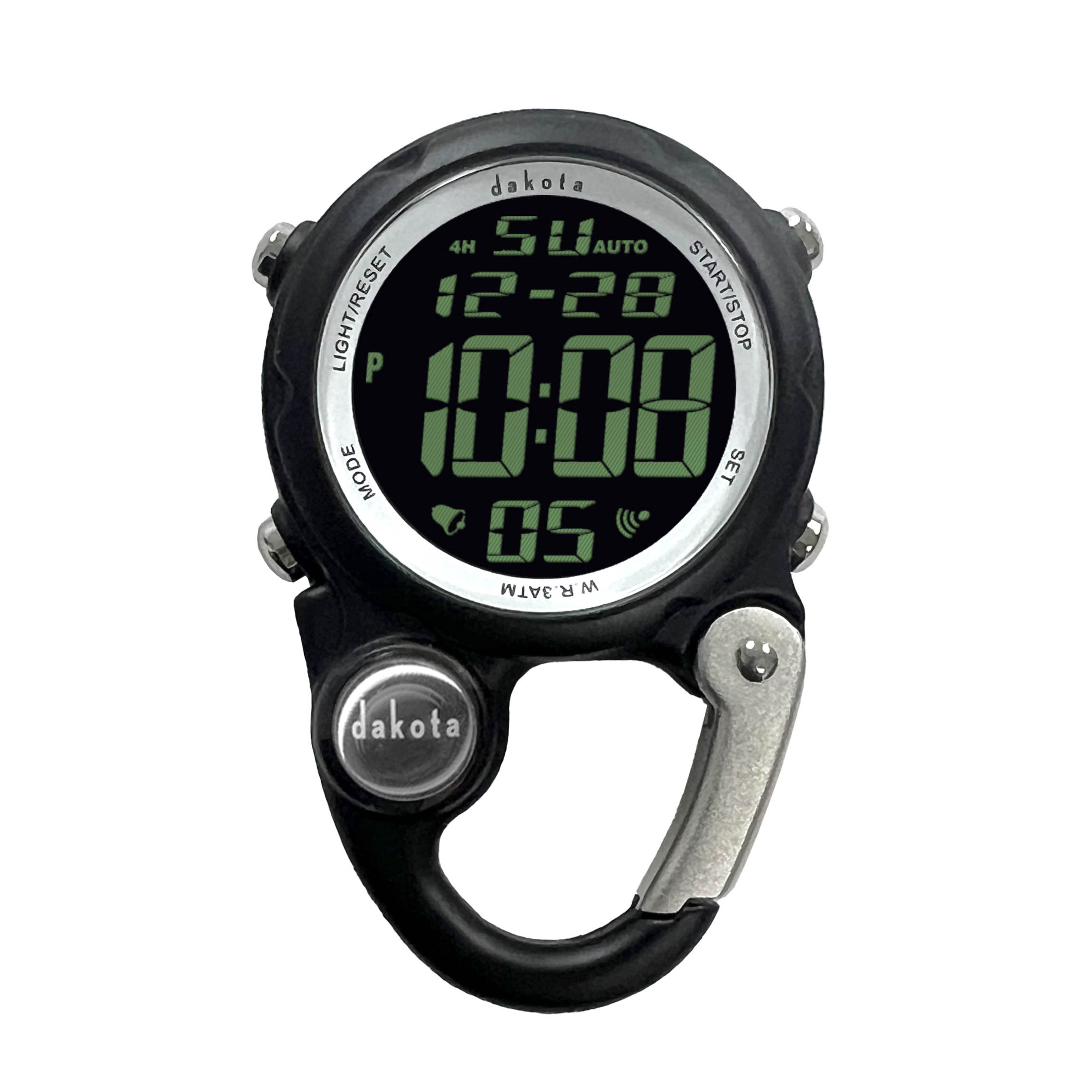 Dakota Digital Clip, Clip Watch, Alarm, Stopwatch, Timer and Dual Time ...