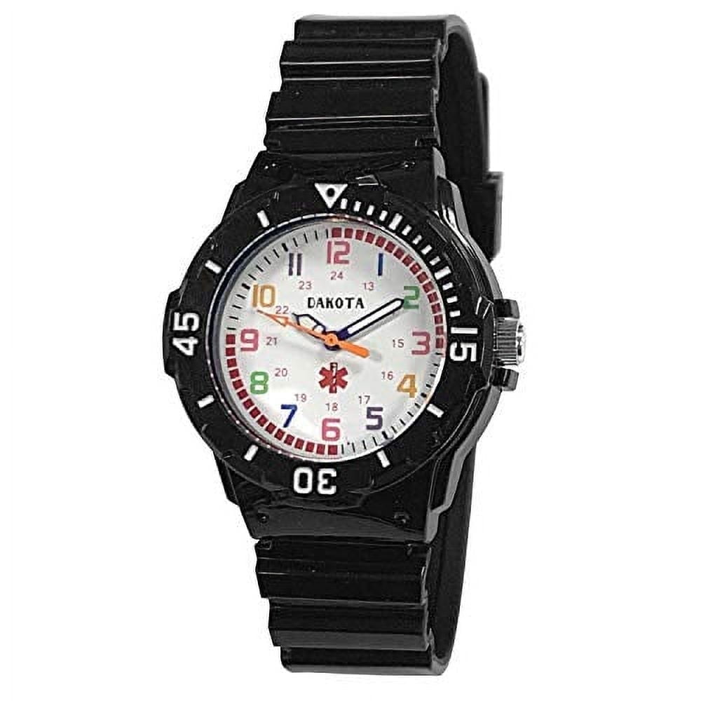 Dakota Ladies Nurse Watch – Easy Read, Military Time, Water Resistant ...