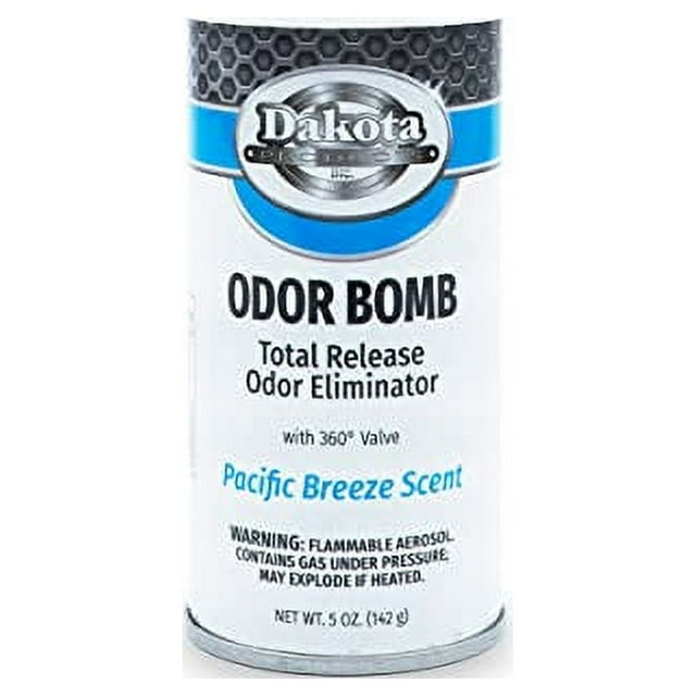 Dakota Auto Deodorizer Odor Bomb - Pacific Breeze, Smell Eliminator Fog, Air Neutralizer ...