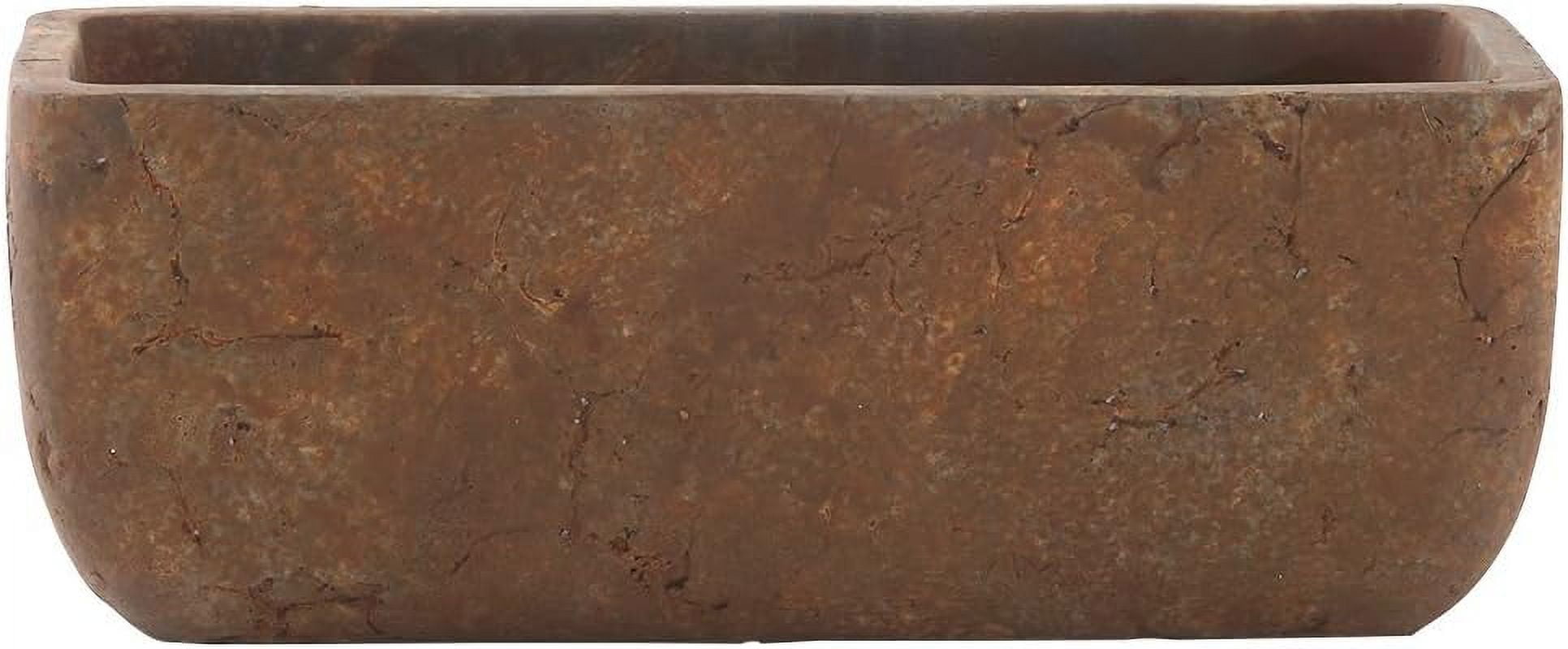 and Dakota Rectangular Planter Box w/Drain Plug - Small Succulent Pots ...