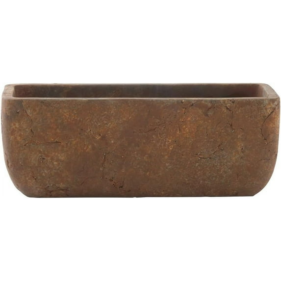 and Dakota Rectangular Planter Box w/Drain Plug - Small Succulent Pots ...