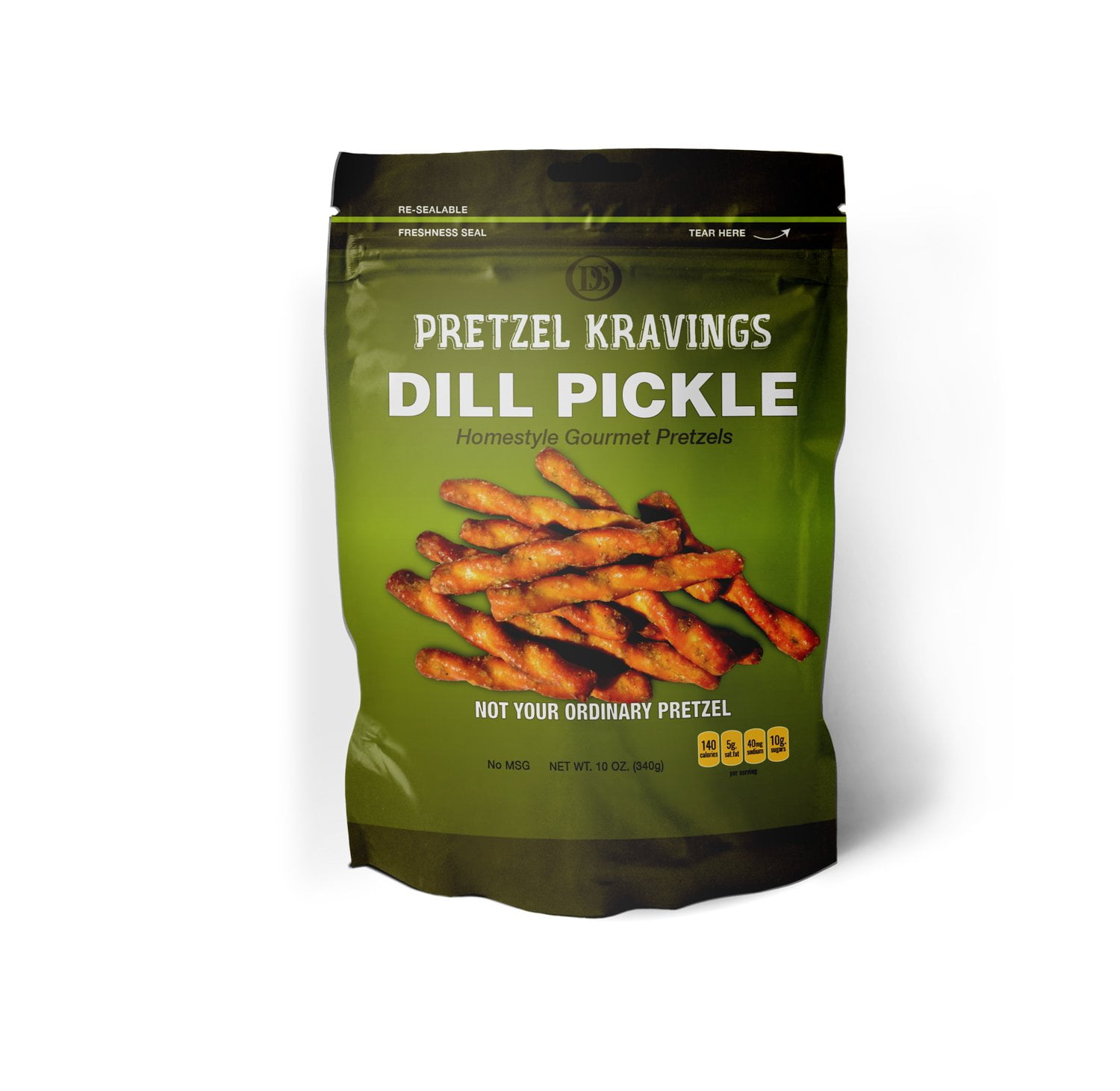 Dakota Style Dill Pickle VTF5 Pretzel Kravings, 10 Ounce - Walmart.com