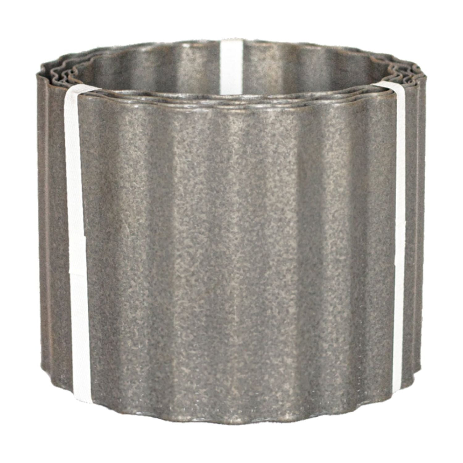 "Dakota Tin 6"" x 10' Antique Steel and Metal Garden Border Edging for ...