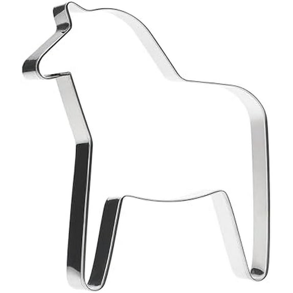 Dala Horse Cookie Cutter - Traditional Swedish Design Scandinavian ...