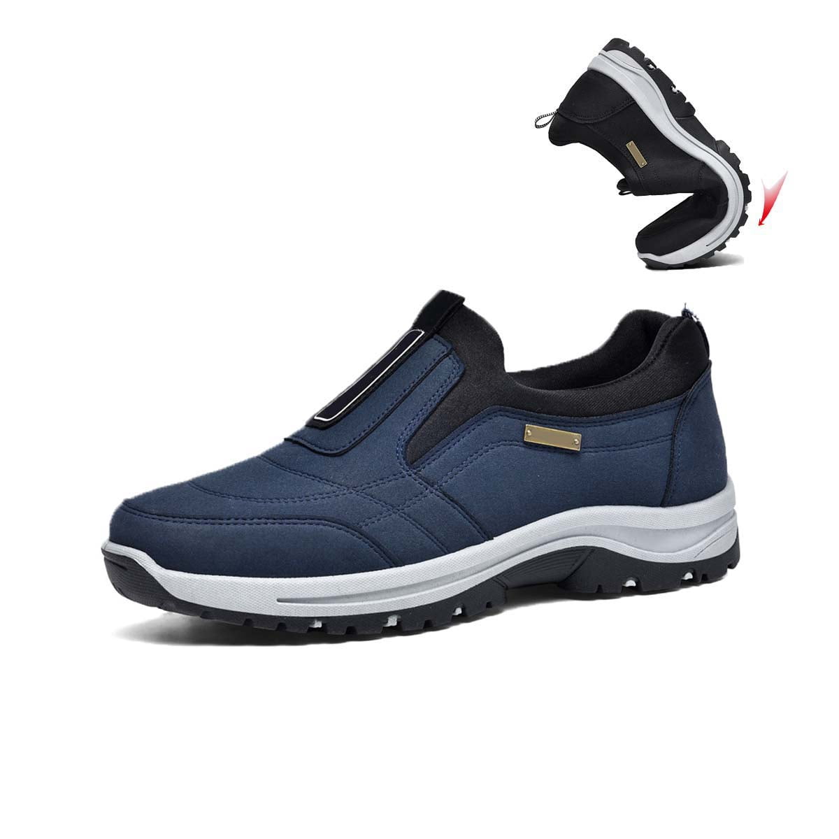 Daladder Men's Orthopaedic Walking Shoes,Orthopaedic Shoes,Men's ...