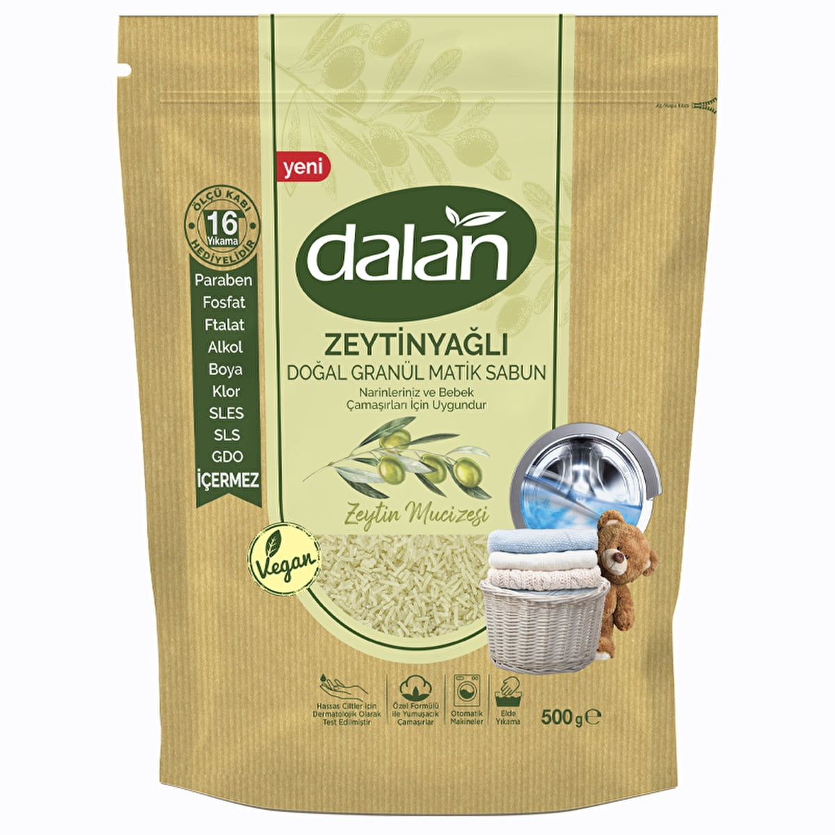 Dalan Olive Miracle Granulated Matic Soap 500 gr - Walmart.com