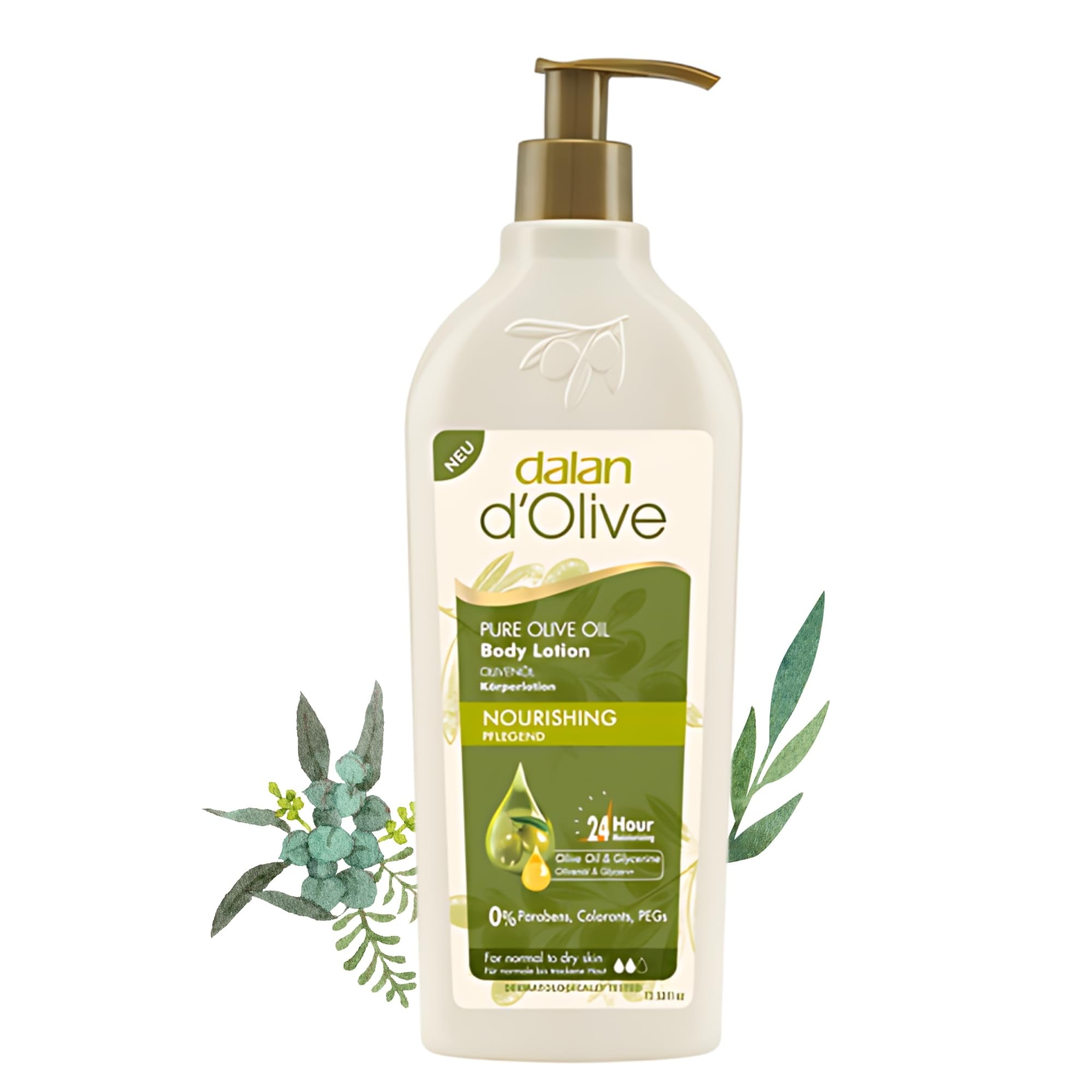 Dalan d'Olive Pure Olive IRF13 Oil Body Lotion 400ml / 13.53fl oz ...