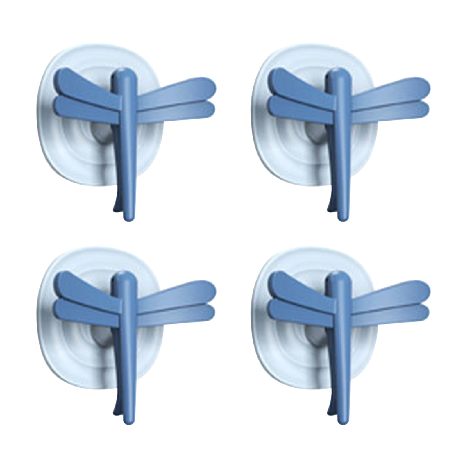 Dalang Adhesive Dragonfly Towel Hooks, Detachable Robe Coat Hooks 3-in ...