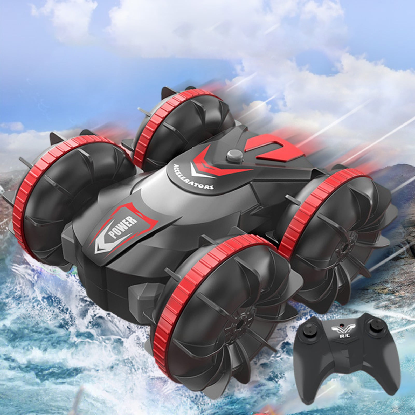 Dalang Beach Toys Remote Control Car - Amphibious Waterproof Vehicles ...