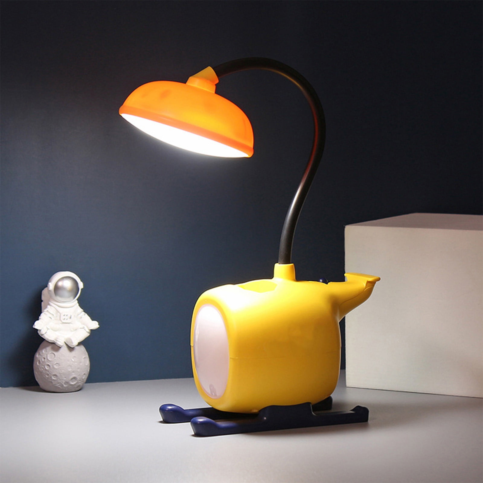 Dalang Cute Desk Lamp, Foldable Portable Lamp Small Desk Lamps ...