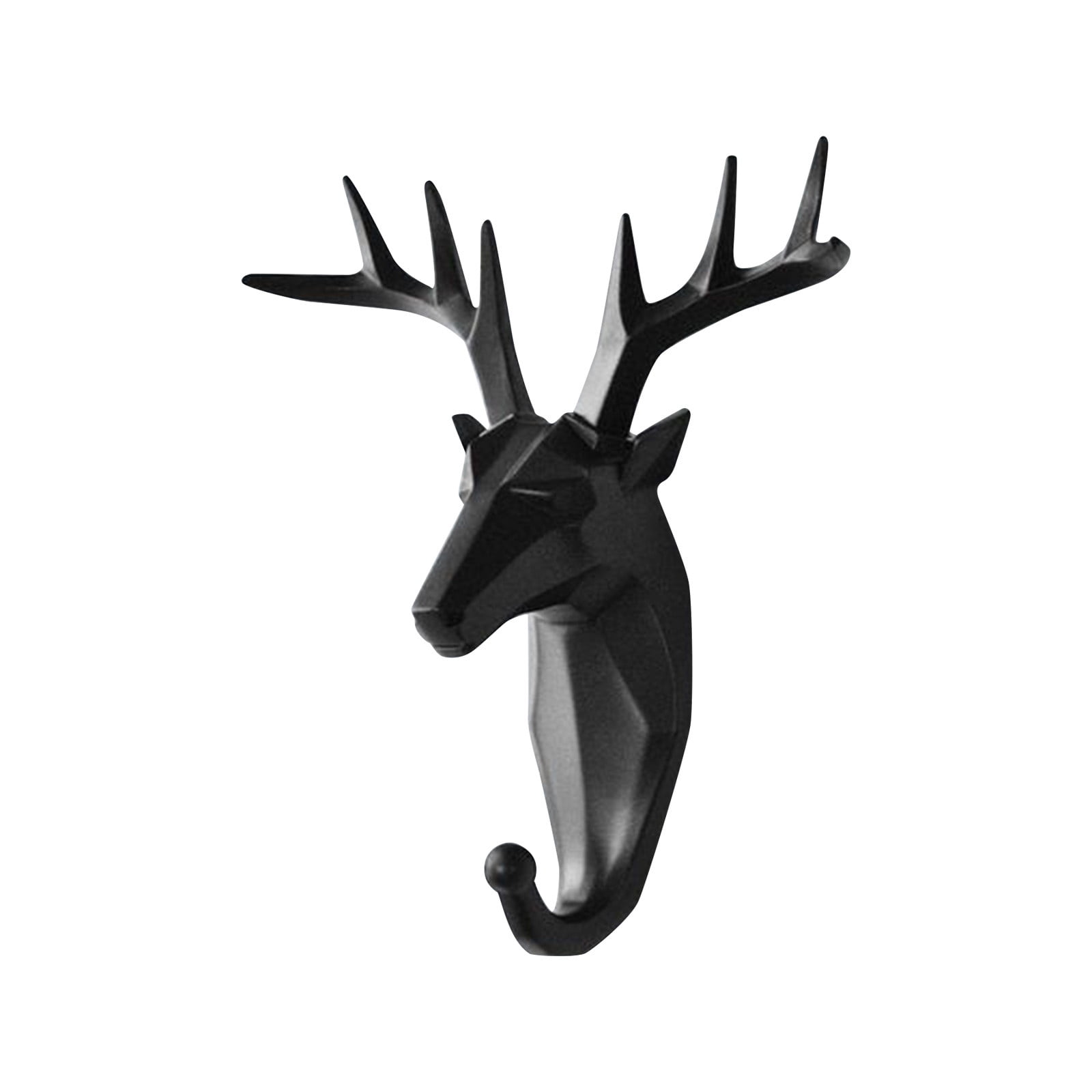 Dalang Deer Head Hook Antlers Nordic Animal Hook Home Gold Coat Hook ...