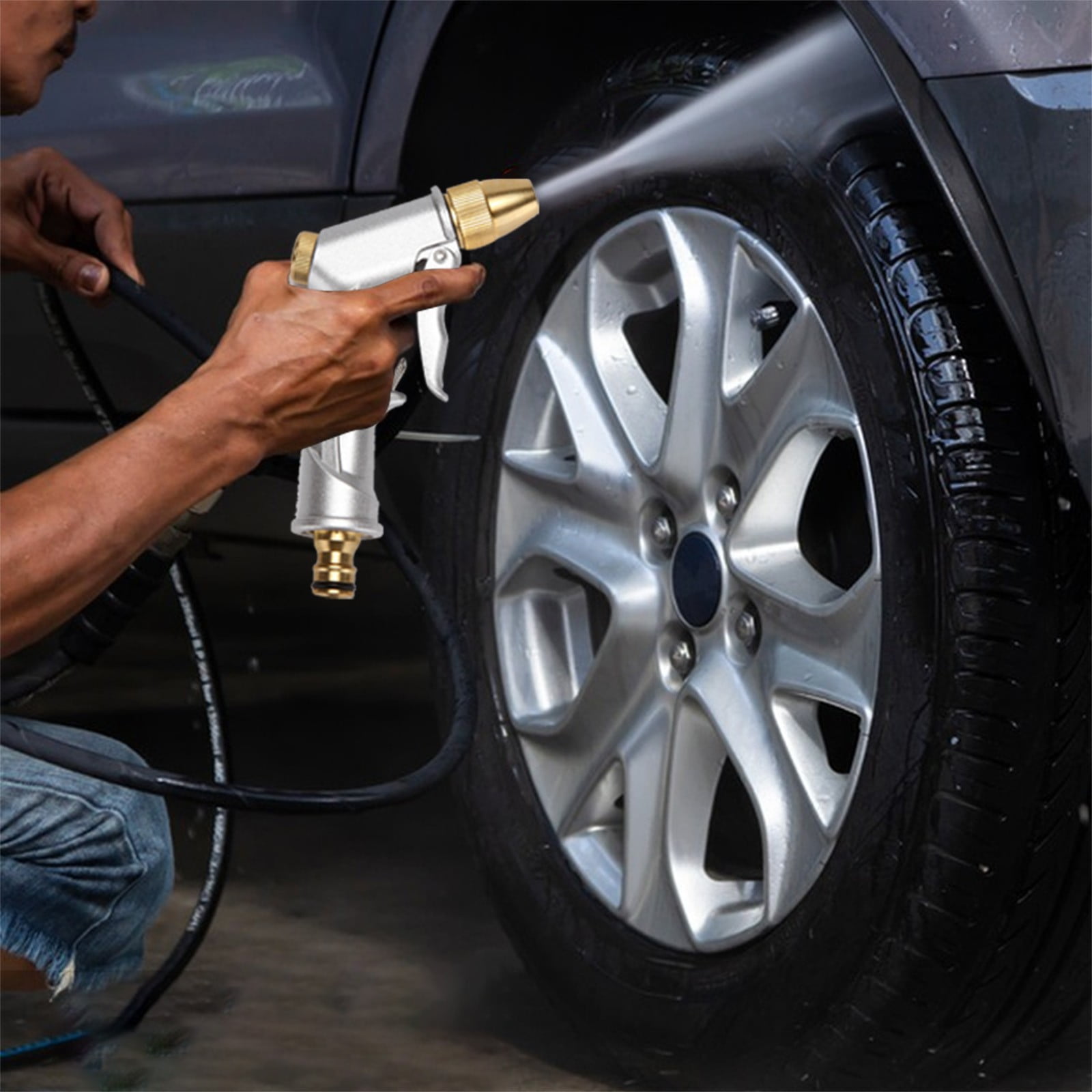 Dalang Hose Gun Sprayer Nozzle Heavy Duty - High Pressure Garden Power ...