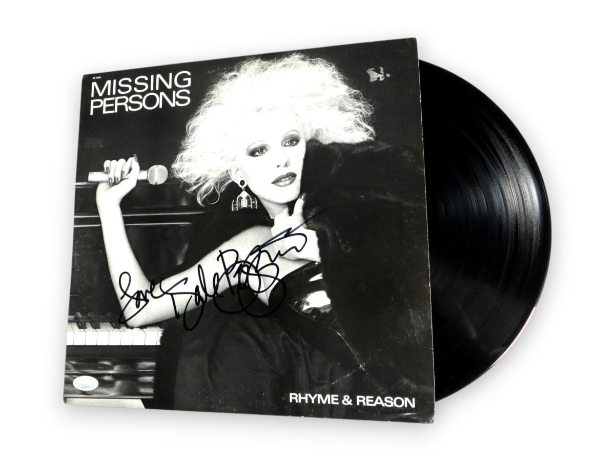 Dale Bozzio Signed Autographed Record Album Cover Missing Persons JSA ...
