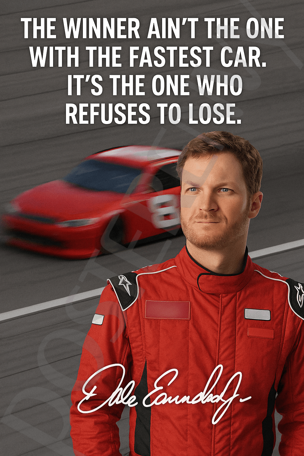Dale Earnhardt Poster