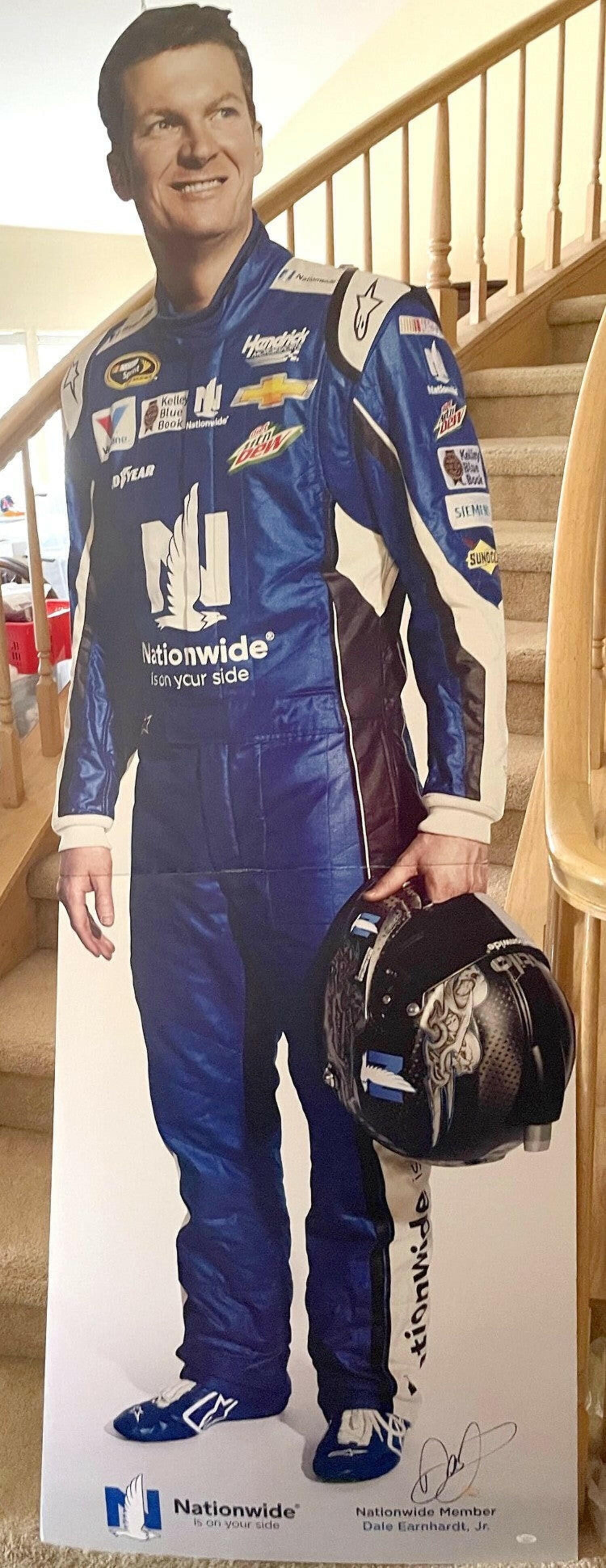Dale Earnhardt Jr. autographed Nationwide Racing life size standee JSA - Walmart.com