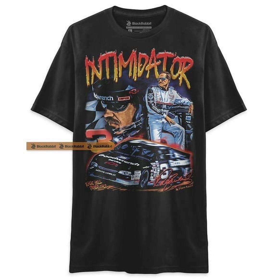 Dale Earnhardt Raise Hell T-Shirt – 90s NASCAR Intimidator Vintage ...