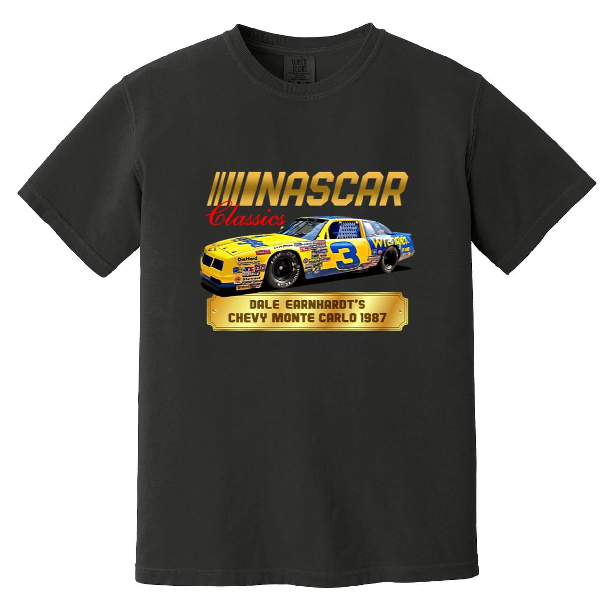 Dale Earnhardt Tribute Comfort Color T-shirt with Vintage Racing ...