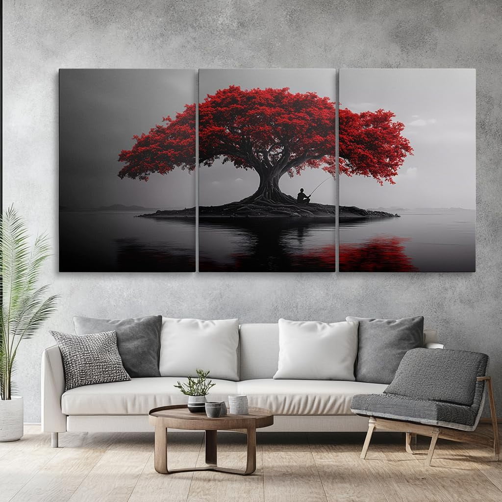 Dale Garcia 3 Piece Tree of Life Wall Art Canvas Prints Spring Nature ...