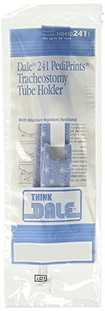 Dale Medical 241 Pediprints Tracheostomy Tube Holder 1" Wide Neckband ...
