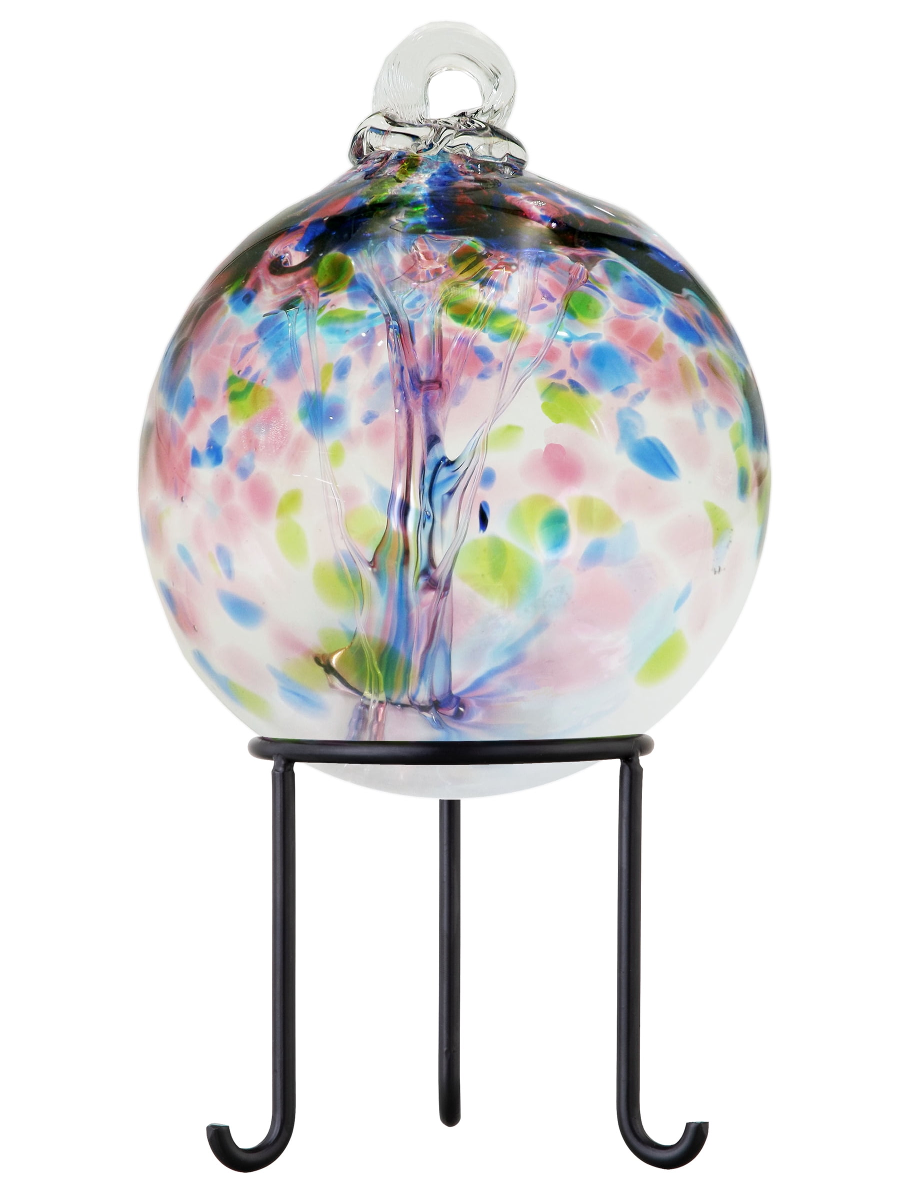 Dale Tiffany AC23193-D6 Rainbow Tree of Life Hand Blown Art Glass ...