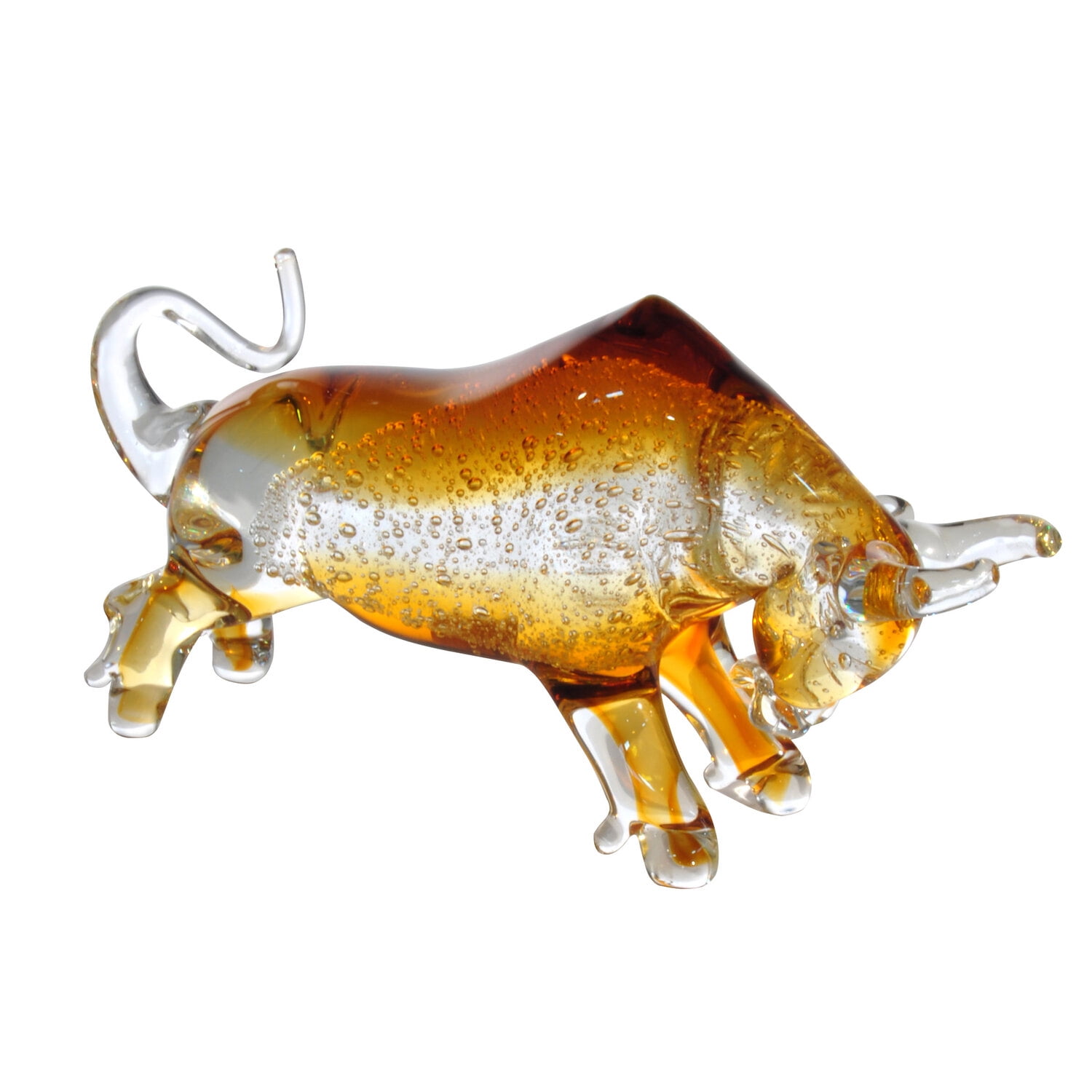 Dale Tiffany Brody The Bull Handcrafted Art Glass Figurine - Walmart.com