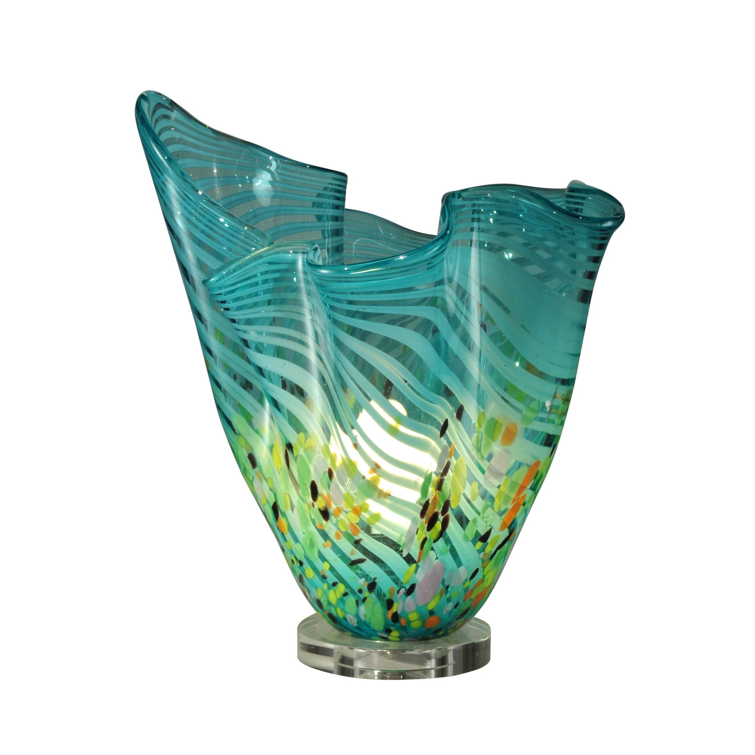 Dale Tiffany Coral Wave Accent Lamp - Walmart.com