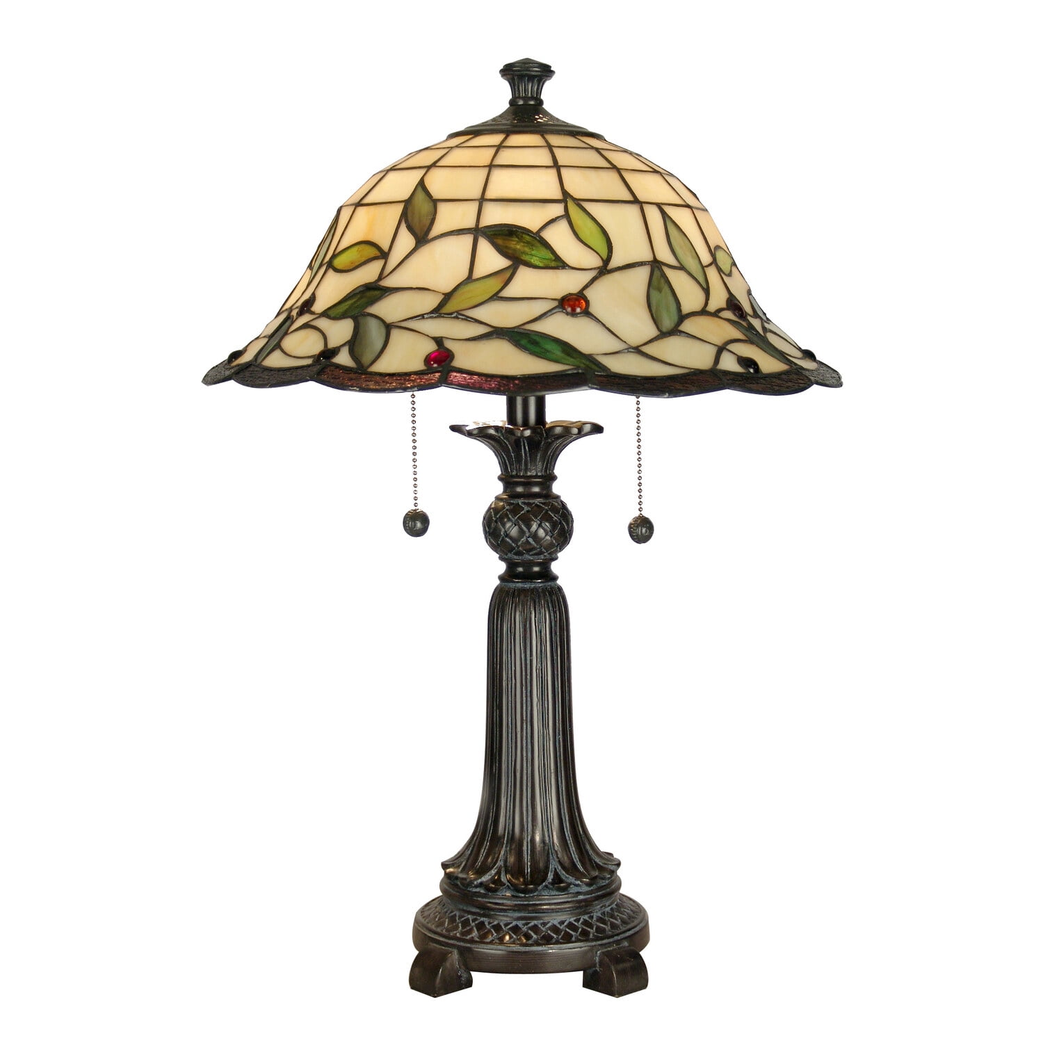 TT60574-Dale Tiffany Lighting-Donavan - Two Light Table Lamp - Walmart.com