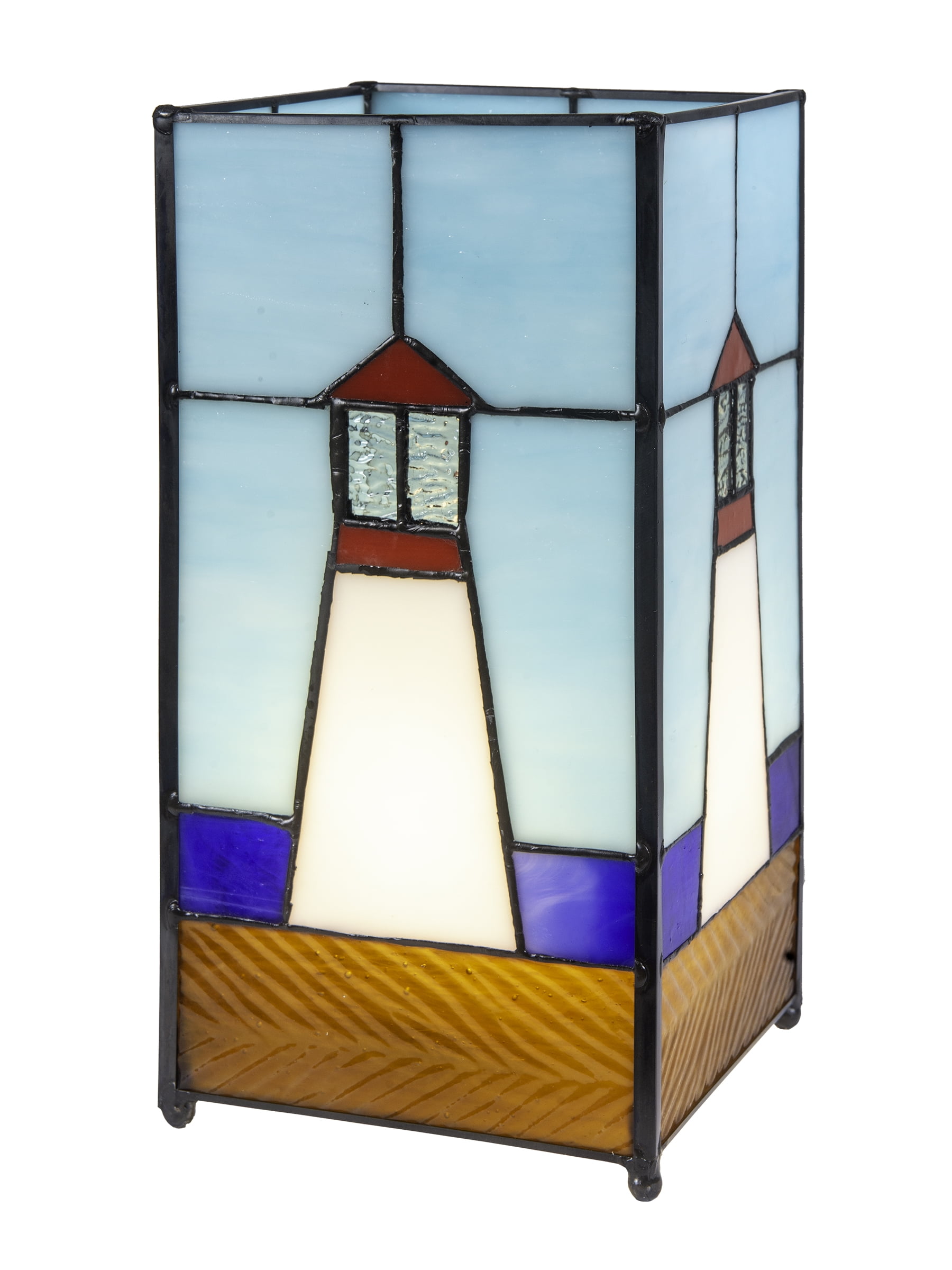Dale Tiffany Lighthouse Tiffany Uplight Accent Lamp TA23153 - Walmart.com