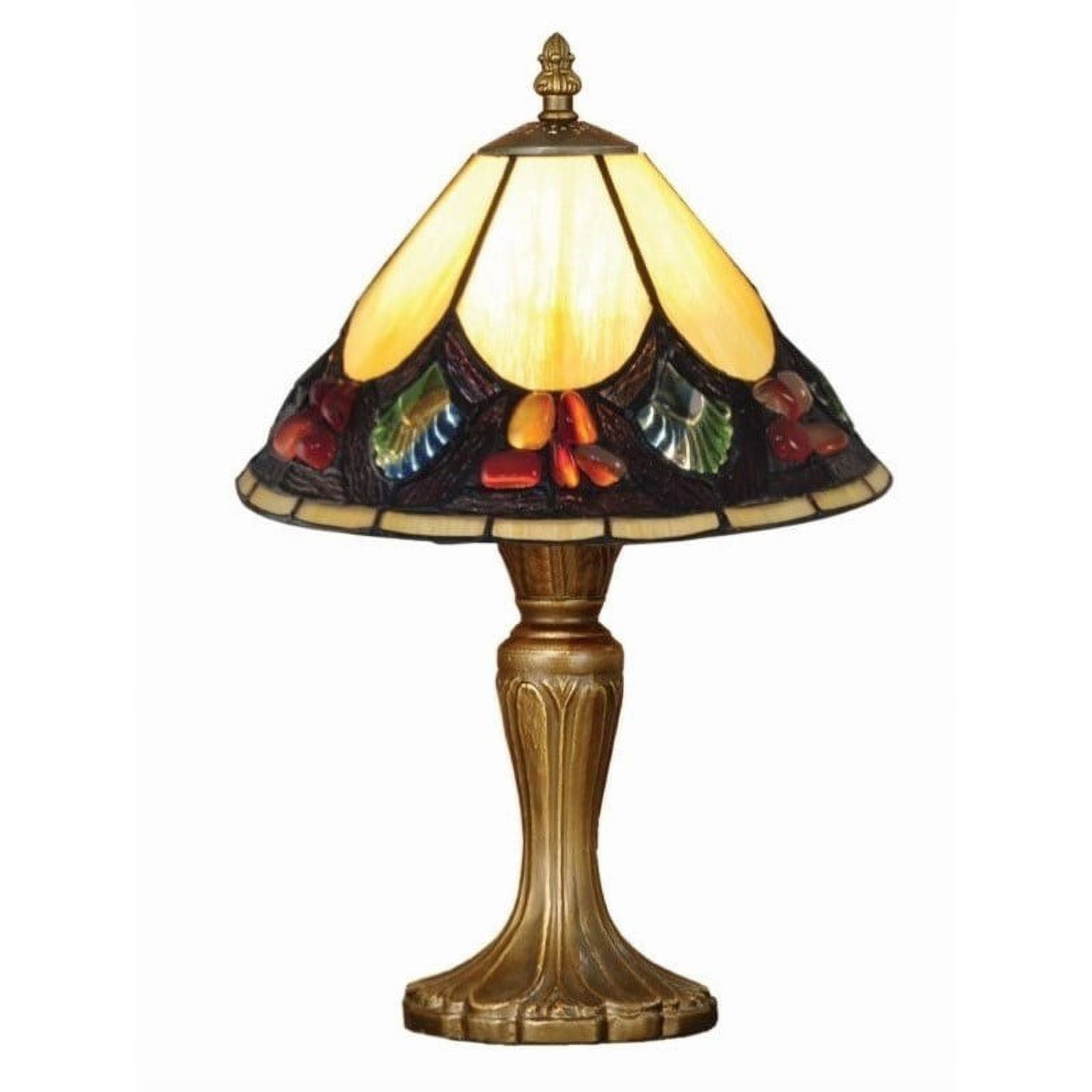 Dale Tiffany Pebble Stone Accent Lamp - Walmart.com
