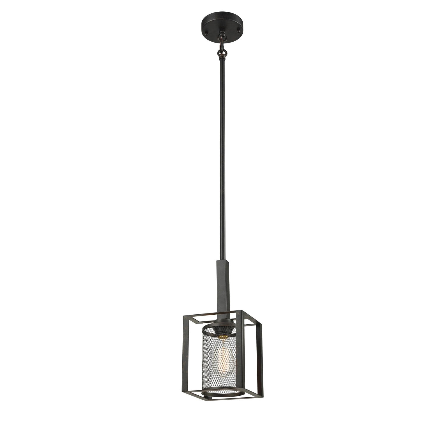 Dale Tiffany Springdale 7"W Finn LED Vintage Mini Pendant - Walmart.com