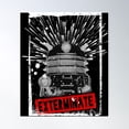 Daleks - Exterminate Doctor Poster Wall Art Modern Wall Decor For ...