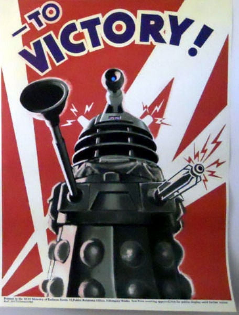 Daleks To Victory Poster Dr. Who 24x36 Art Poster 24x36 Multi-Color ...
