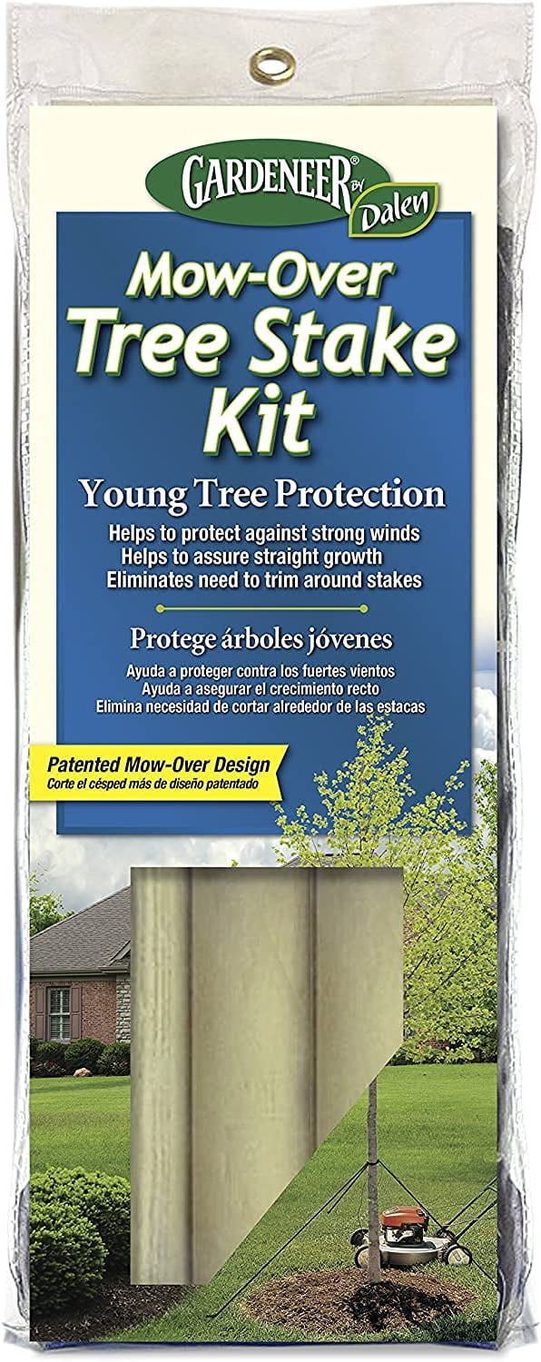 Dalen Mow-over Tree Stake Kit – Young Tree Protection – Eliminates the ...