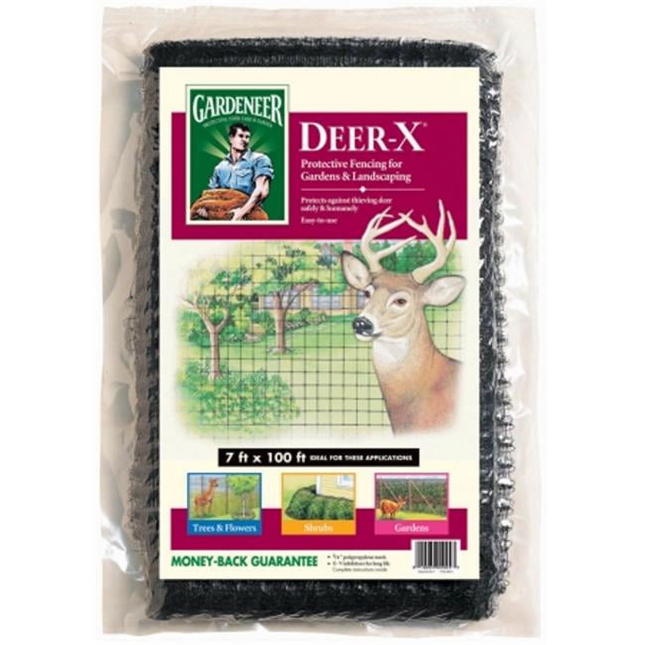Dalen Products 7 ft. x 100 ft. Deer-X Netting - Walmart.com