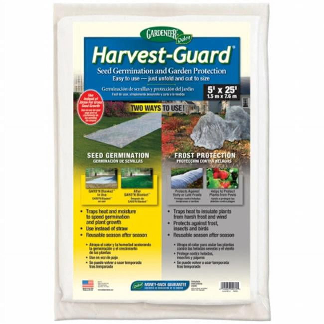 Dalen Products Incorporated Dalen Harvest Guard 5 in.x25 in. Lawn Seed ...