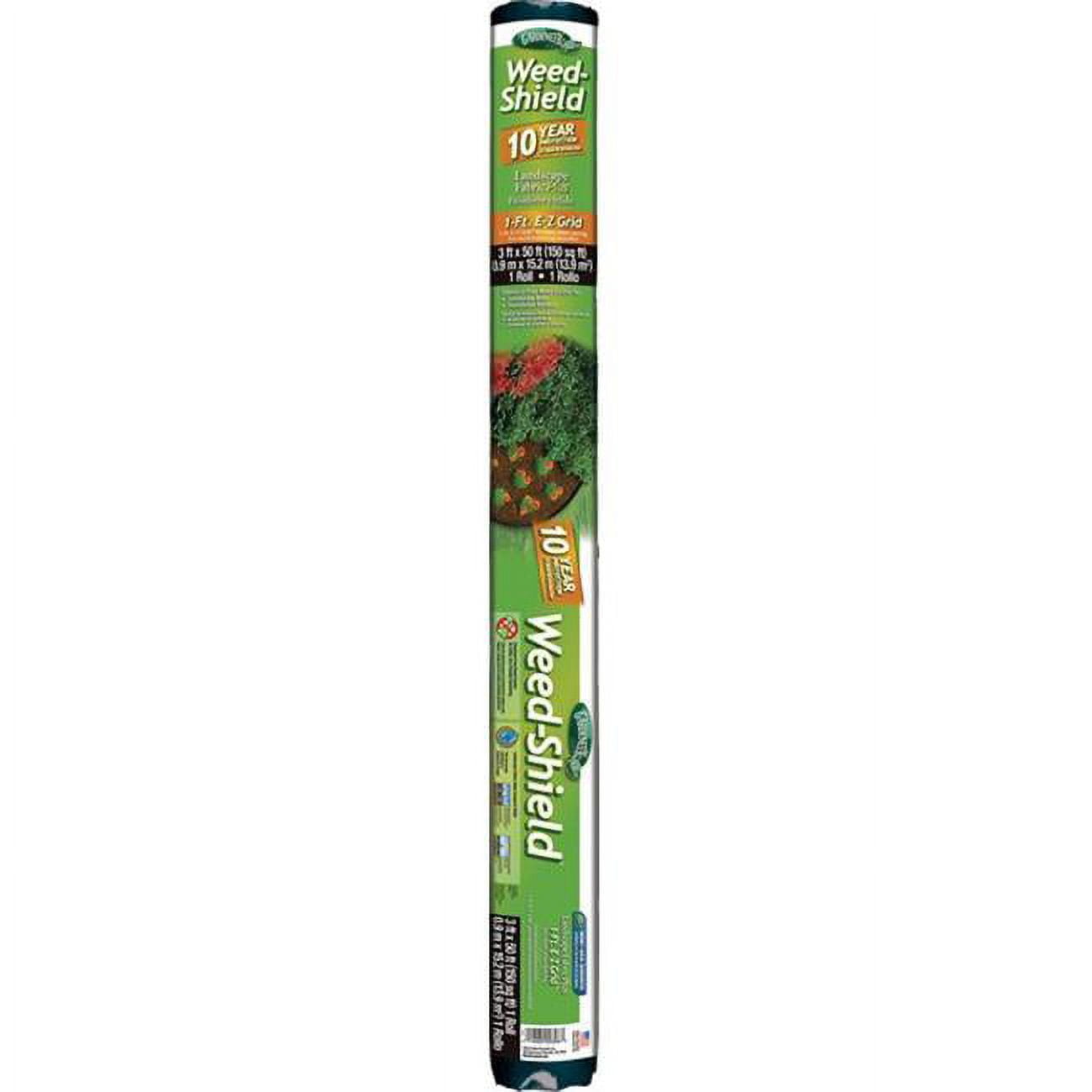 Dalen WS1050 3Foot by 50Foot 10 Year Weed Shield Plus - Walmart.com