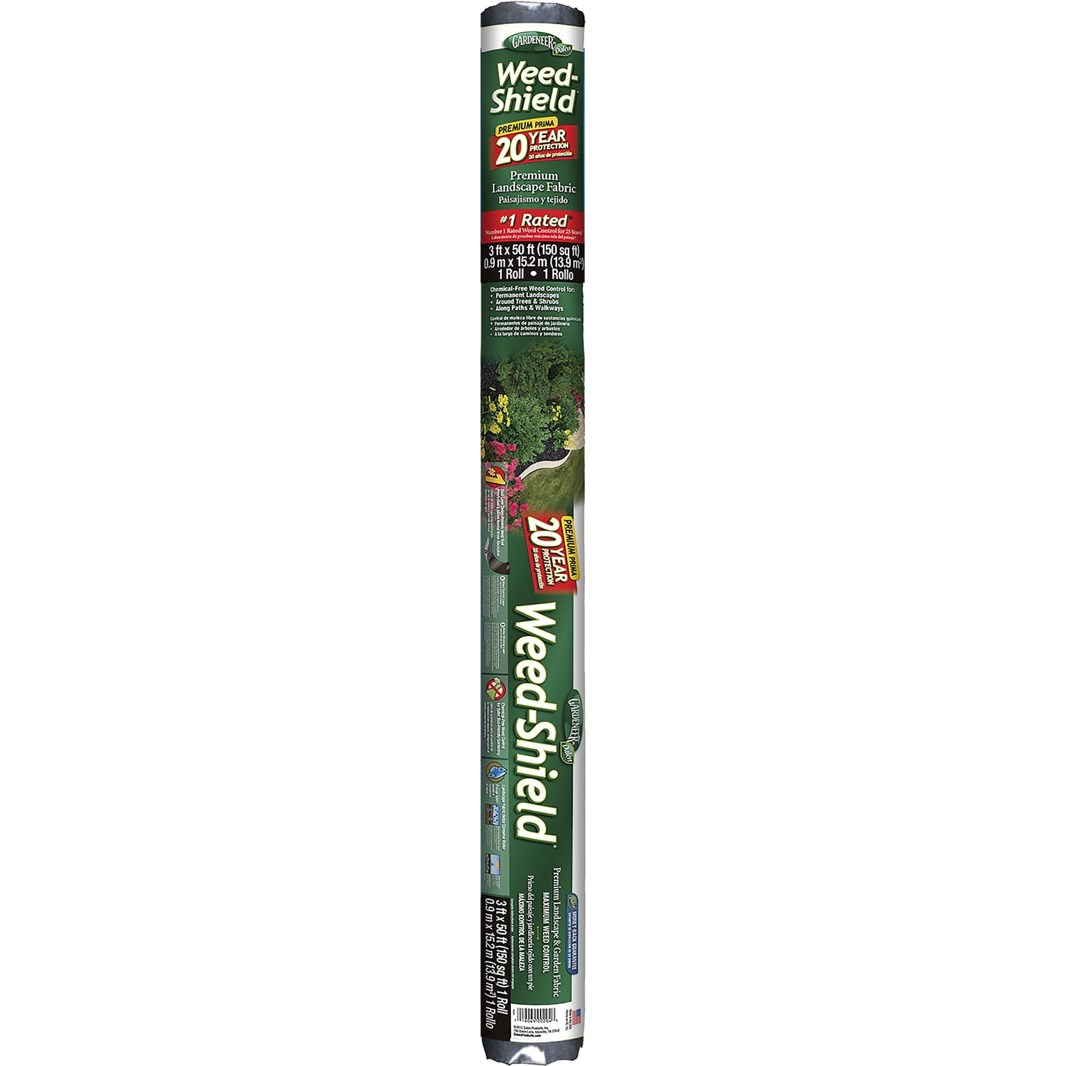 Dalen Weed Shield 3 ft. W X 50 ft. L Fabric Landscape Fabric - Walmart.com