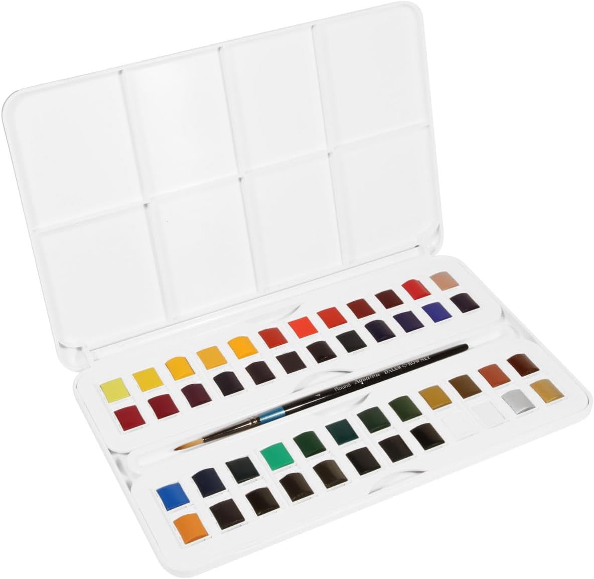 Daler-Rowney Aquafine 48-pc Watercolor Studio Set - Watercolor Paint ...