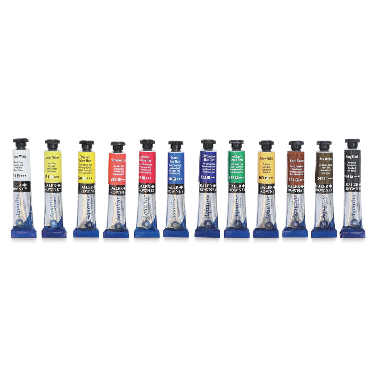 Daler-Rowney Aquafine Watercolor Paint Introduction Set-12/Pkg ...